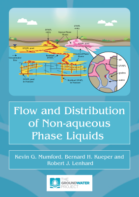 Flow and Distribution of Non-aqueous Phase Liquids - The Groundwater ...